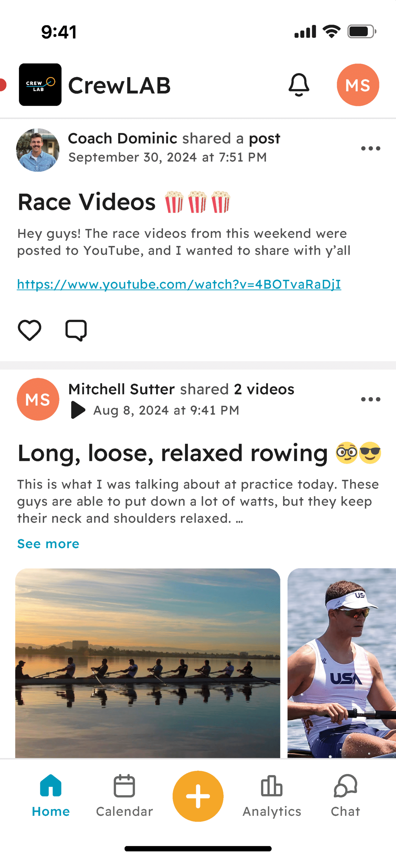 CrewLAB for Rowing Teams | Track Training, Build Accountability
